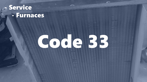 Code 33 Payne Furnace | Gas Furnace
